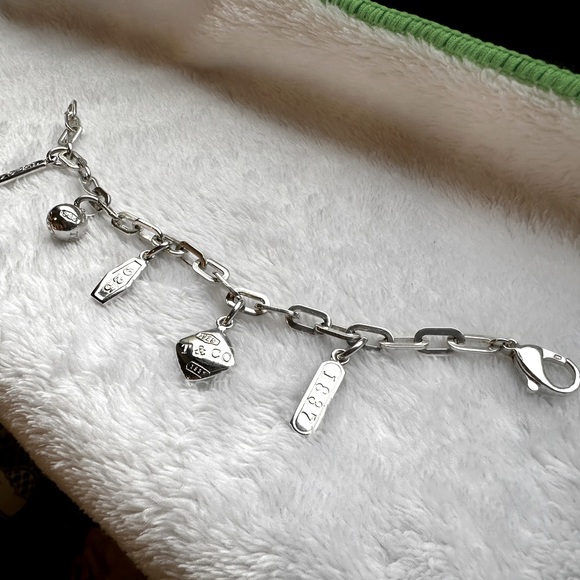 Tiffany & Co. | Jewelry | Tiffany Co 837 Elements Charm Bracelet ...